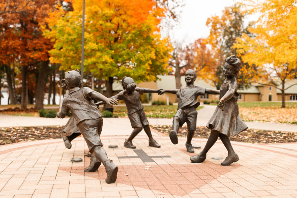 The Story Behind the "Circle of Peace" Sculpture - Green Lake Conference Center
